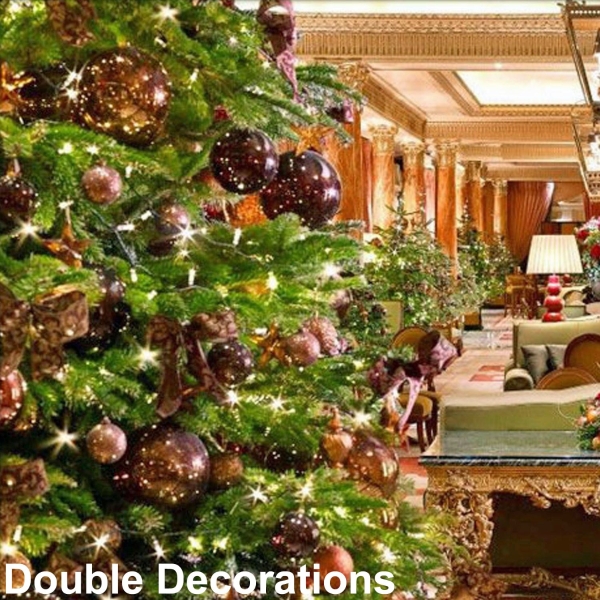 8ft Real Decorated Christmas Tree Corporate Christmas tree decorating service